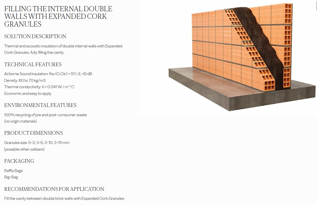 EXPANDED CORK GRANULES | corkecosolutions.co.uk